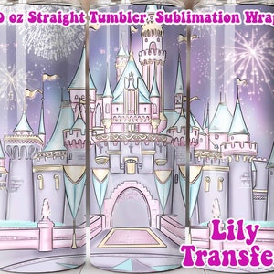 Disney Sublimation Transfer for 20 Oz Skinny Tumbler, Full Wrap Tumbler ...