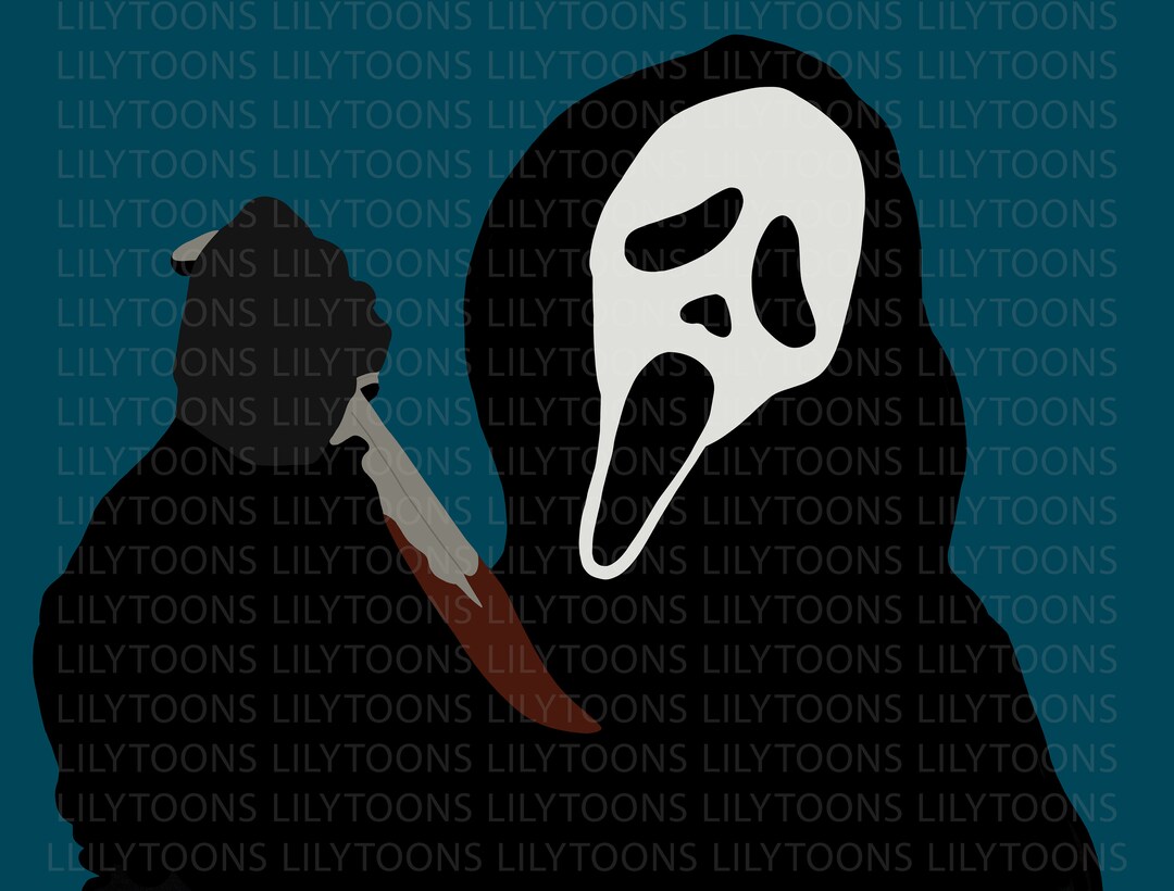 Ghostface PNG File - Etsy