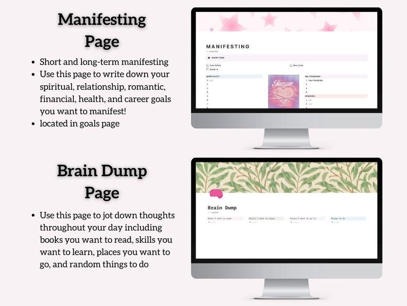 2023 Notion Template Life Planner All-in-one School, Personal, & Goals ...