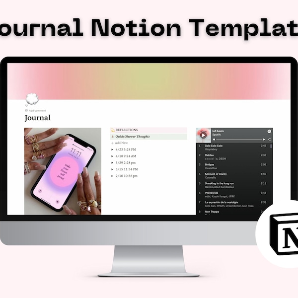 Research Notion Template - Etsy