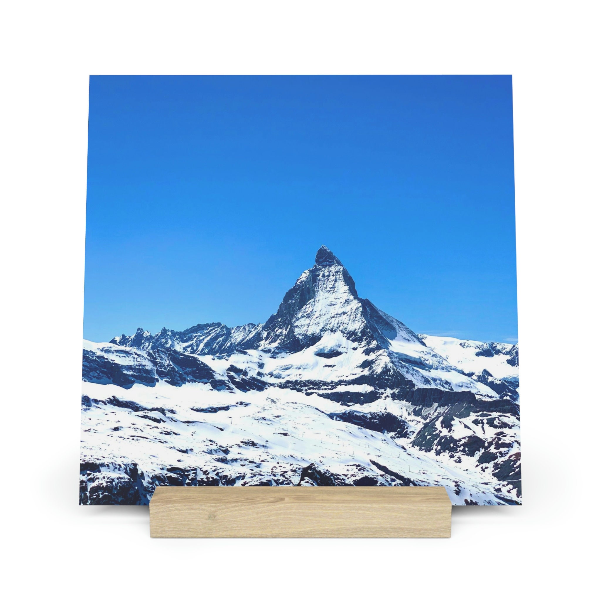 Matterhorn, Zermatt, Switzerland- Gallery Board With Stand - Etsy
