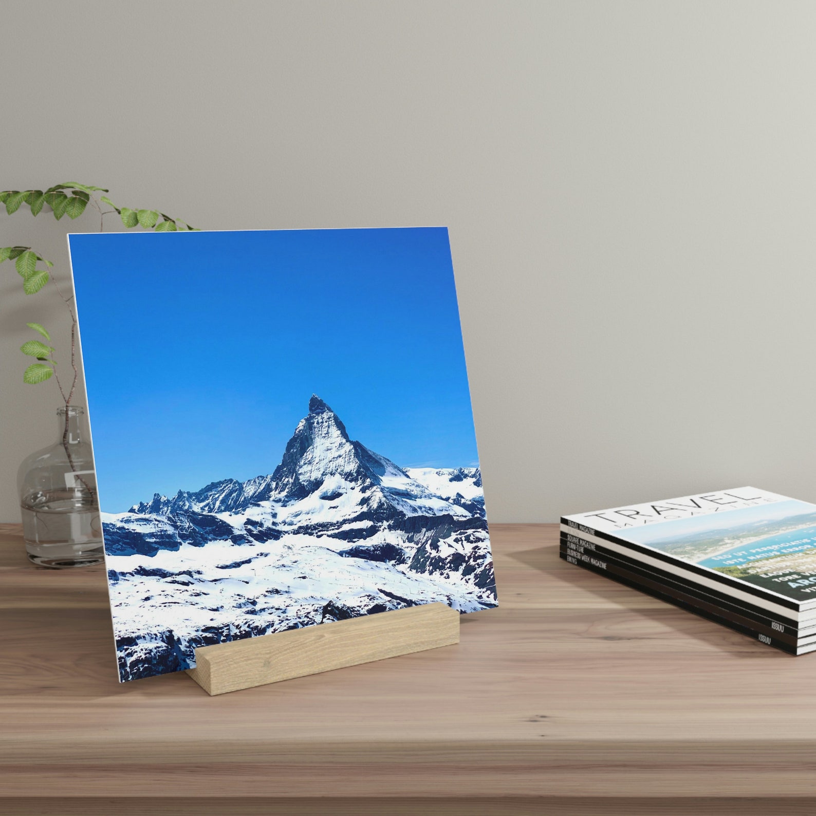 Matterhorn, Zermatt, Switzerland- Gallery Board With Stand - Etsy