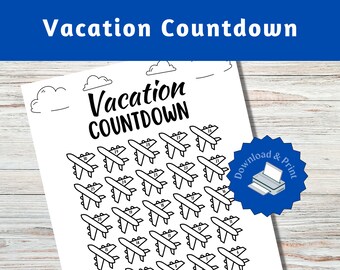 Cruise Countdown - Vacation Countdown - Cruise Calendar - Travel ...