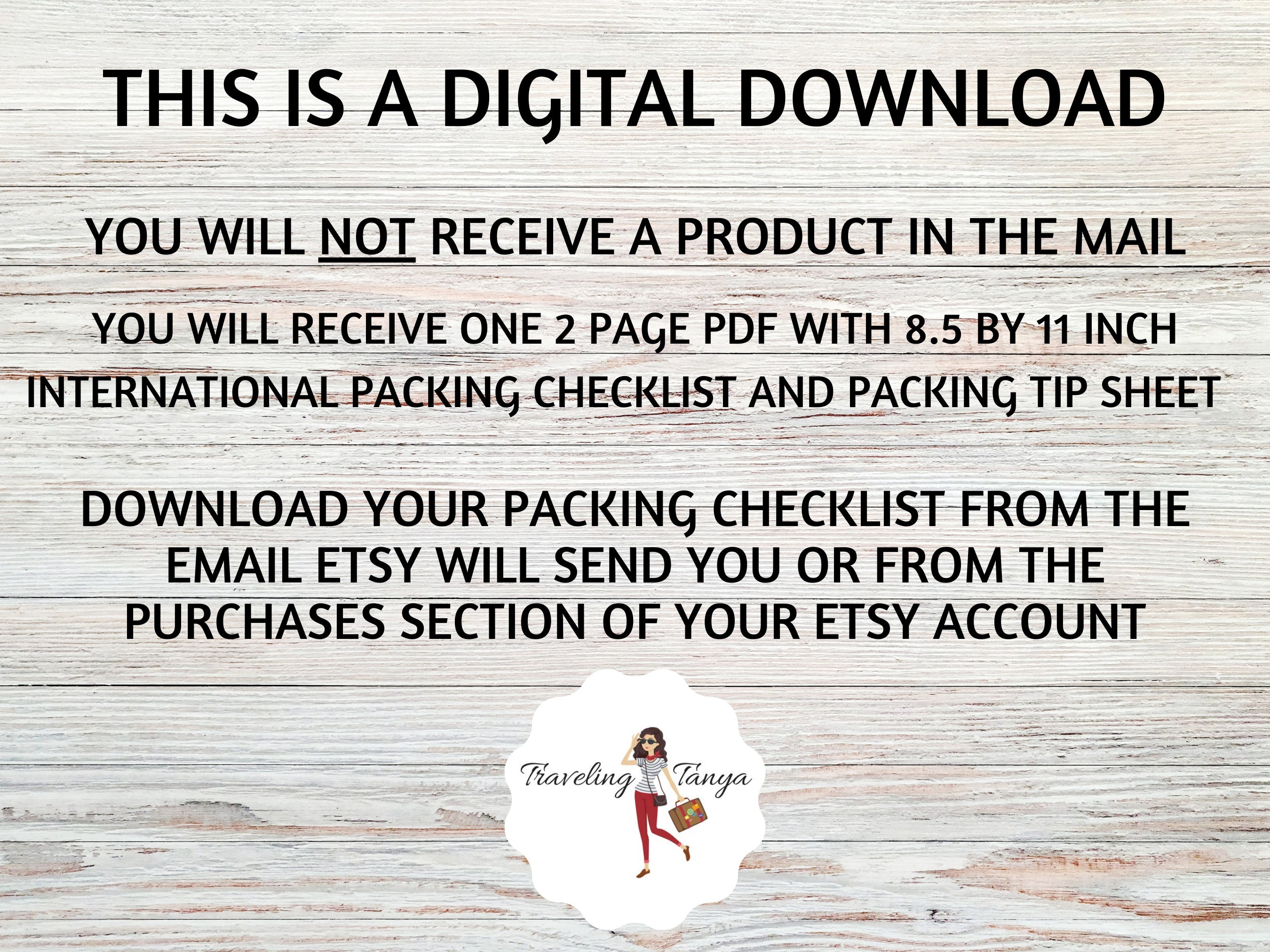 Packing Checklist & Tips for International Travel - Vacation Checklist ...