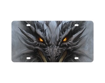 Dragon License Plate - Etsy