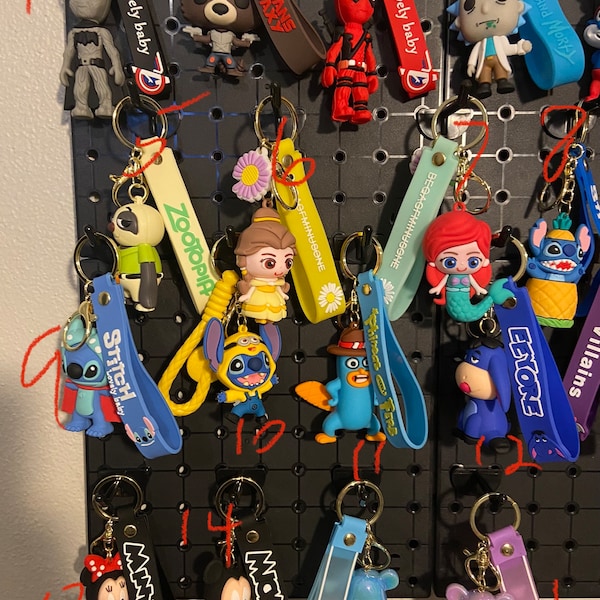 Character Keychain - Etsy