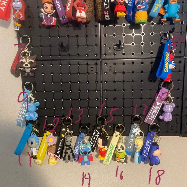 Character Keychain - Shop Online - Etsy