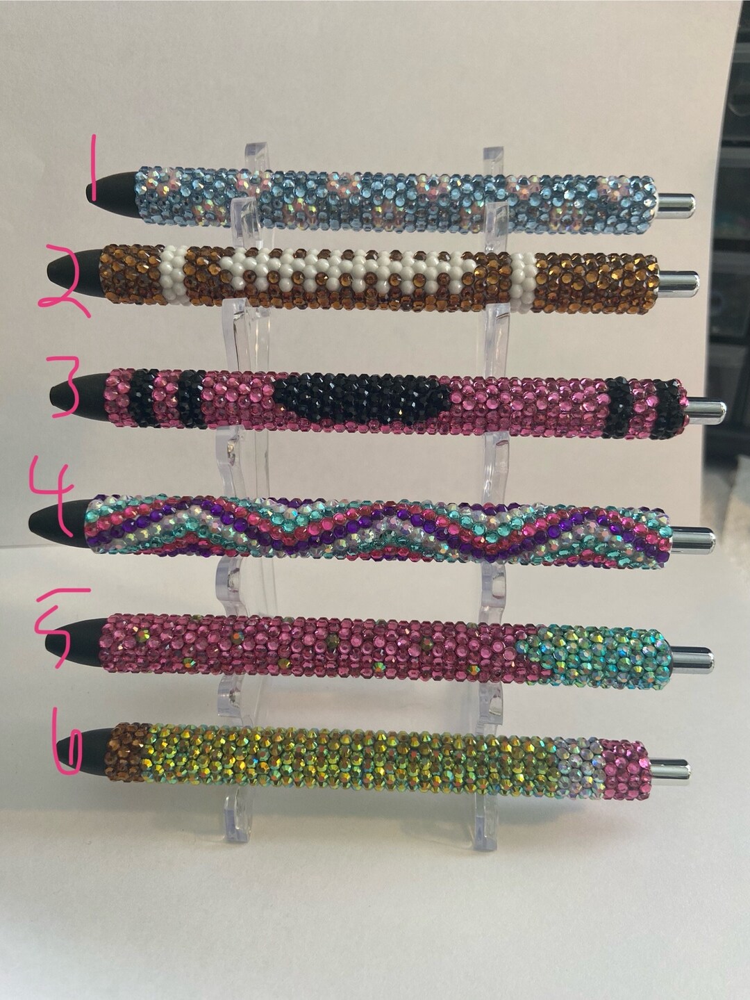 Handmade Rhinestone Pen's Inkjoy - Etsy