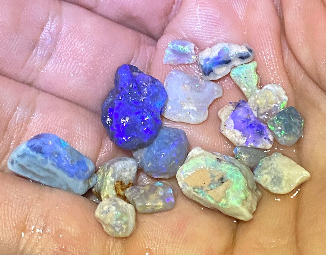 Rough and Rub Australian Opals From Lightning Ridge - Etsy
