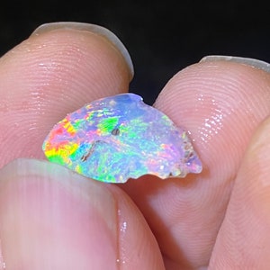 Rare Rough Rainbow Crystal Opal Lightning Ridge Nsw - Etsy