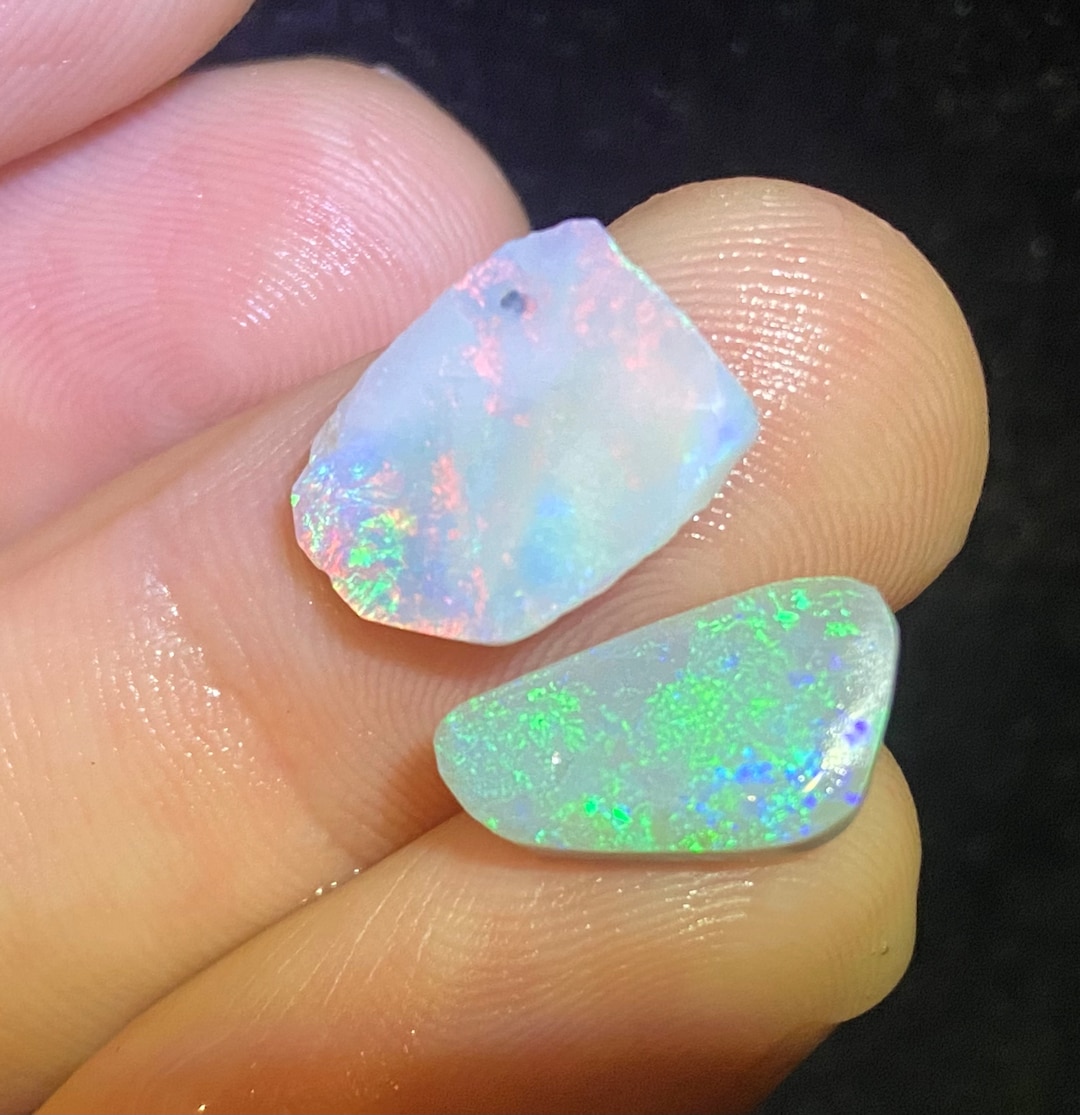 Rough and Rub Crystal Opals Lightning Ridge - Etsy