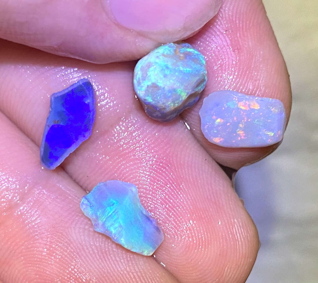 Rough and Rub Opals From Lightning Ridge - Etsy