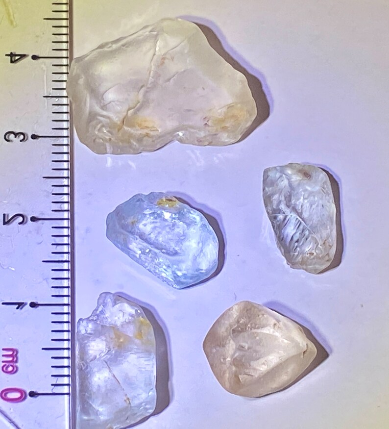 Rough Topaz Crystal Pieces - Etsy