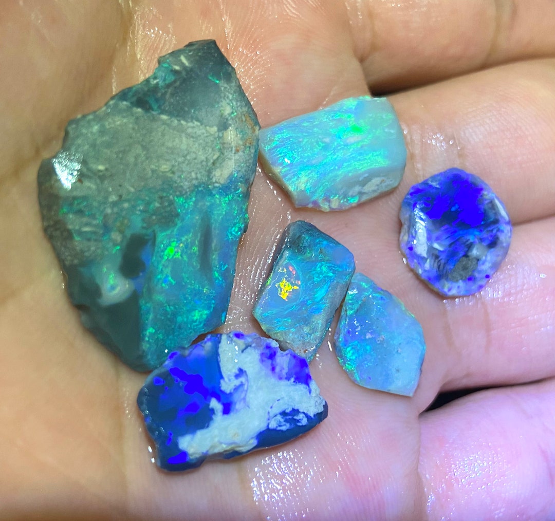 Rough Rub Opals From Lightning Ridge Australia - Etsy