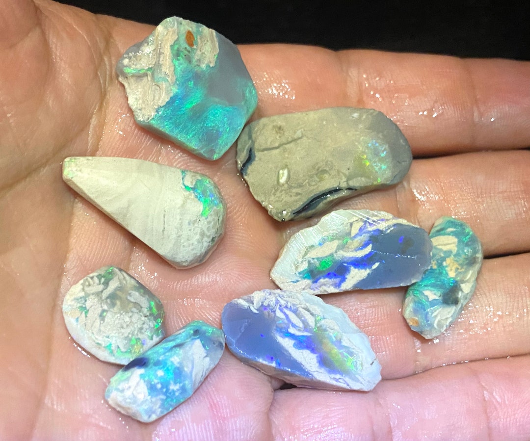 Rough and Rub Opals From Lightning Ridge - Etsy