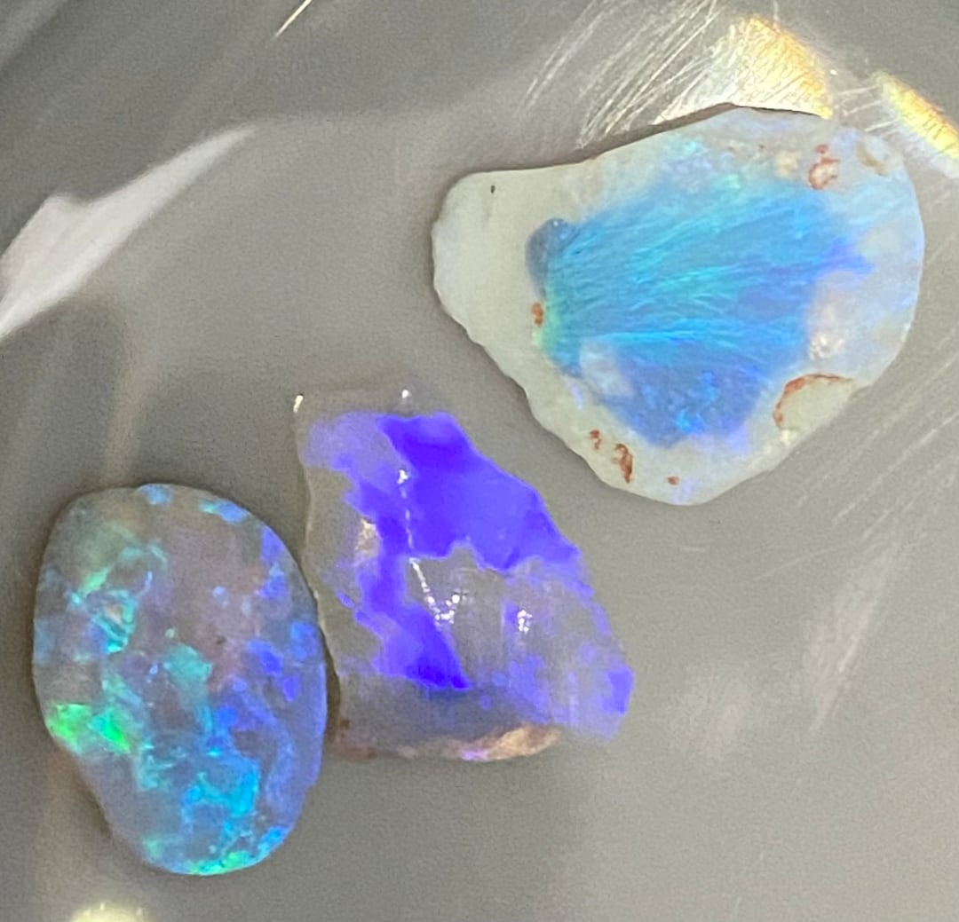 Rough and Rub Crystal Opals From Lightning Ridge of Australia - Etsy