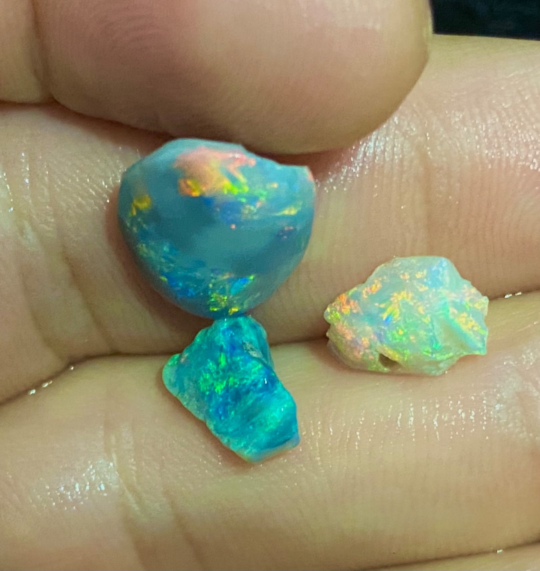 Rough and Rub Opals From Lightning Ridge - Etsy