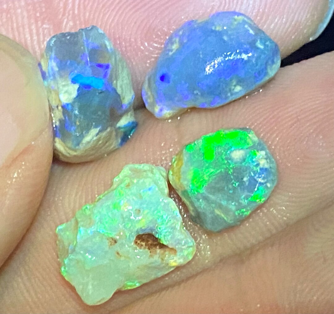 Rough and Rub Opal Pieces From Lightning Ridge Nsw - Etsy