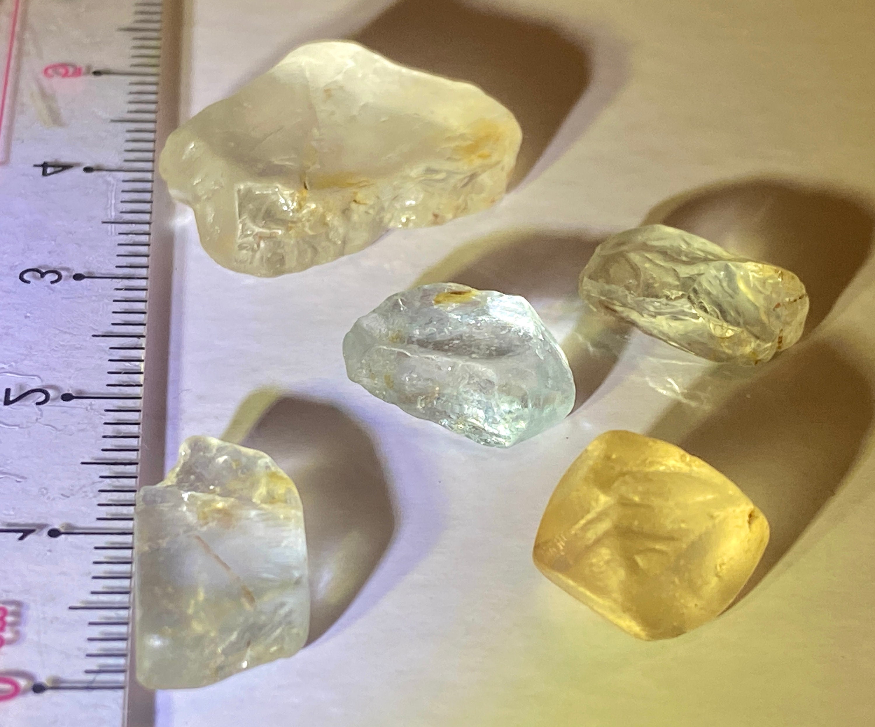 Rough Topaz Crystal Pieces - Etsy