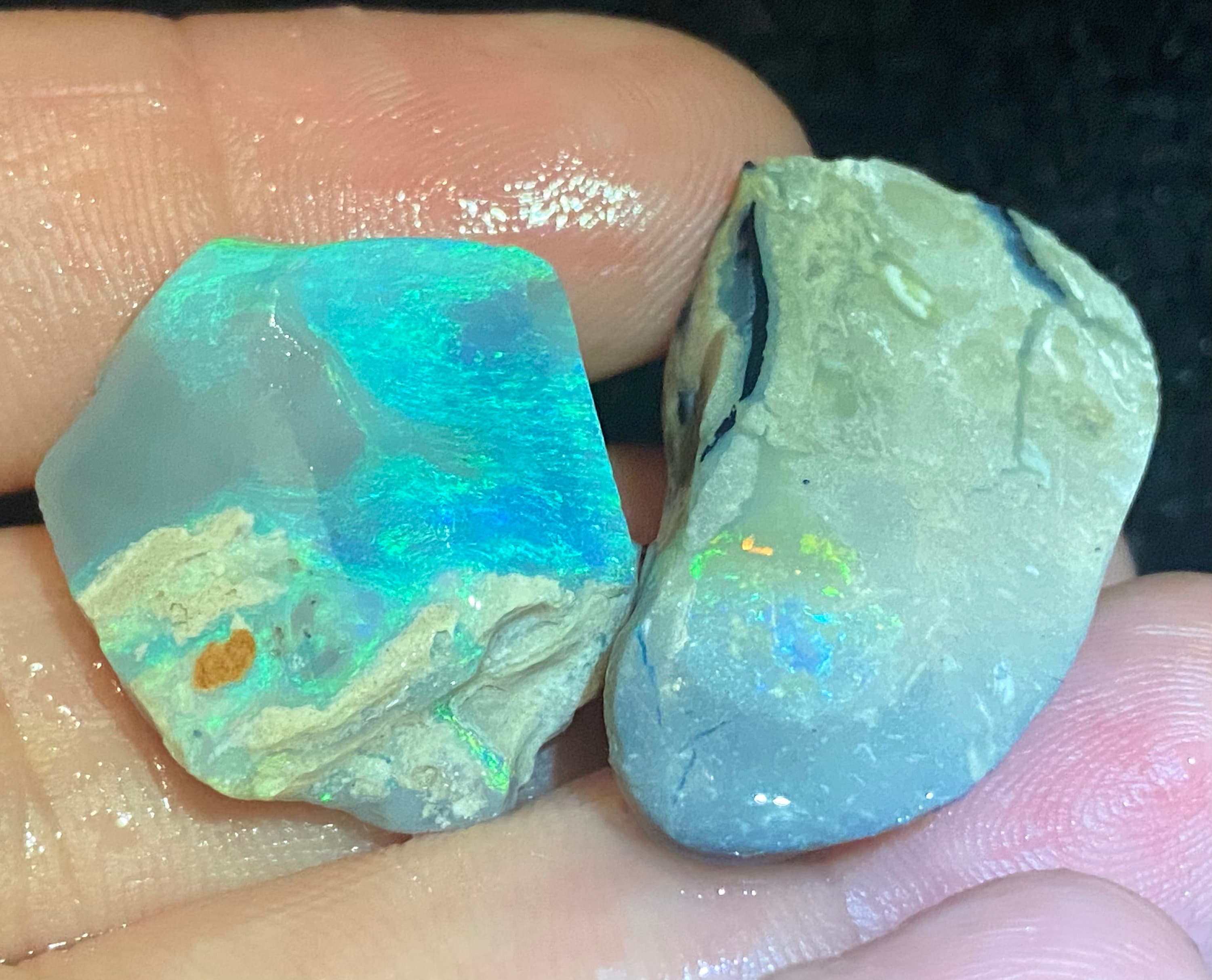 Rough and Rub Opals From Lightning Ridge - Etsy