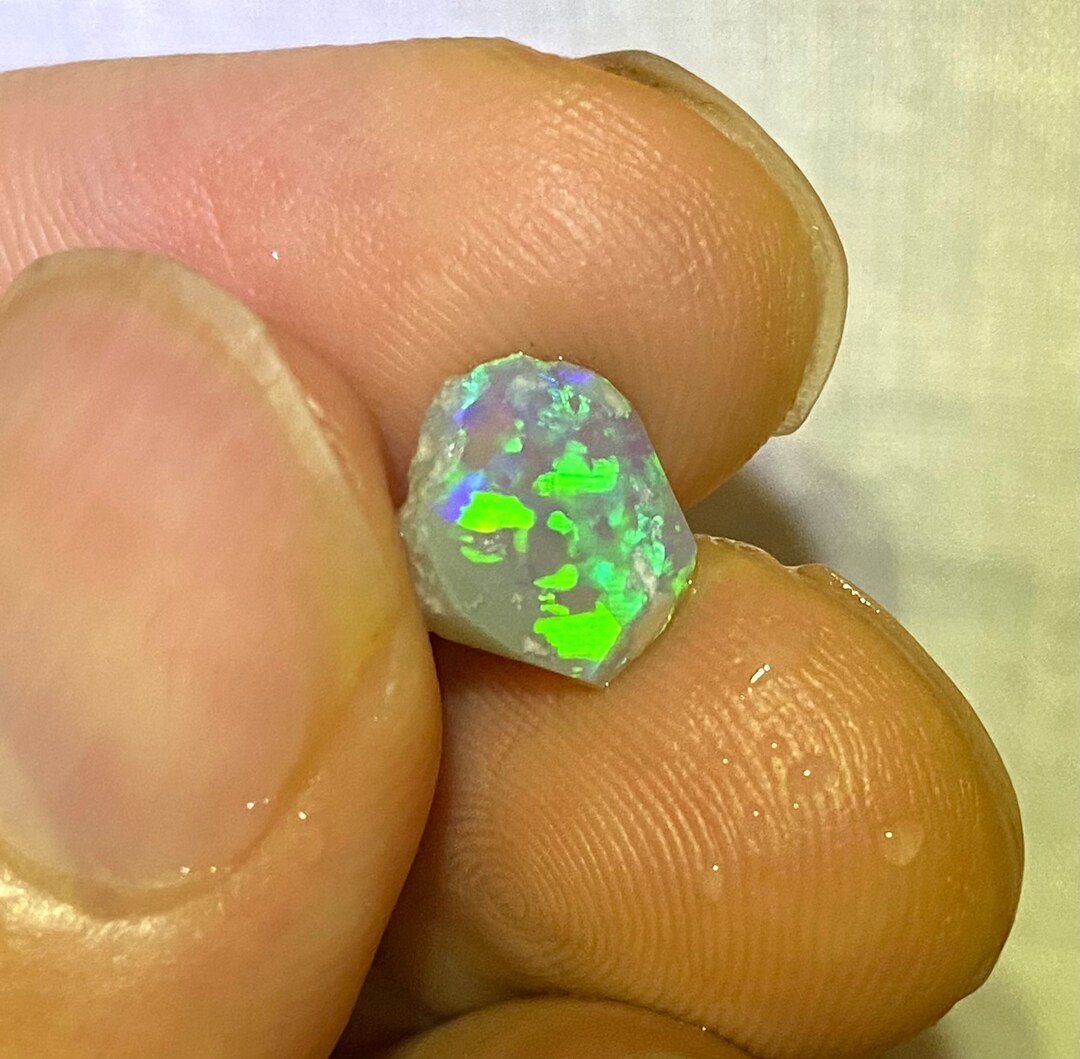 Rough and Rub Crystal Opal From Lightning Ridge Nsw - Etsy