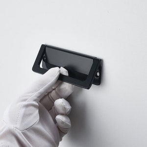 2.5" 3.75" Gold Black Gray Flip Handles Pulls Cabinet Flip Pulls ...