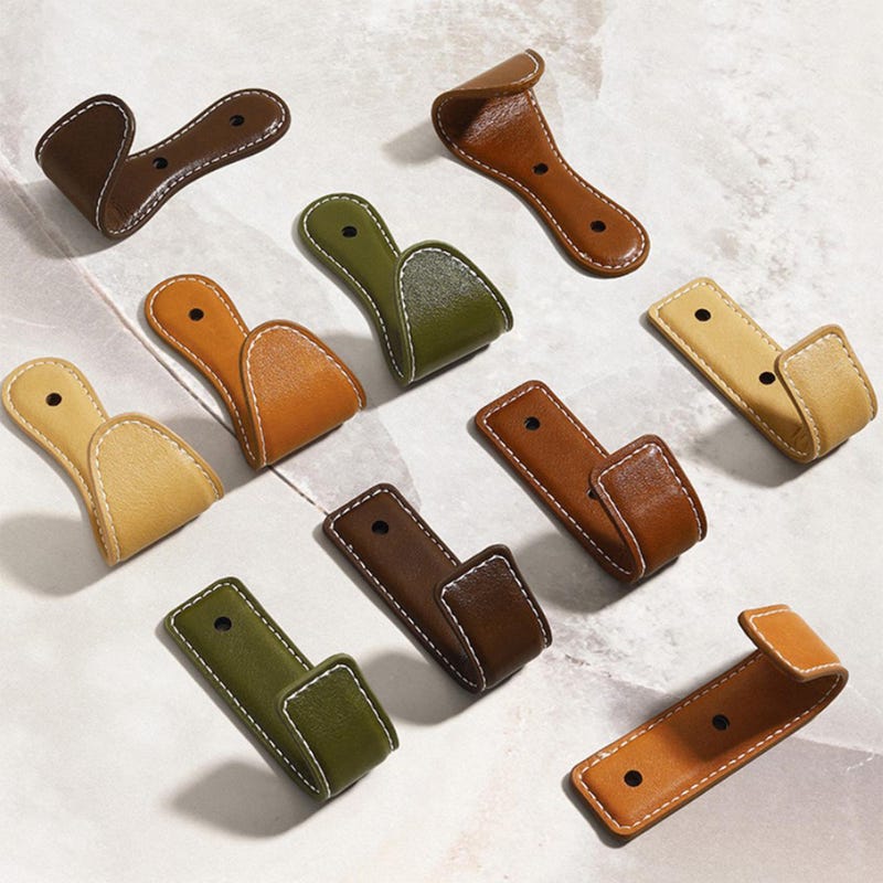 Leather Wall Hook - Etsy