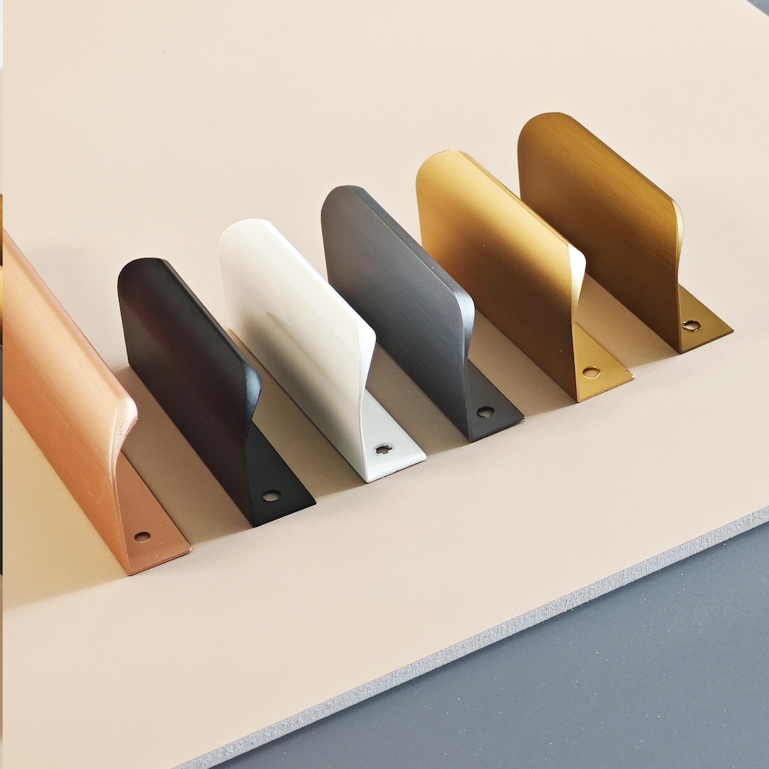 Extra Long Hiden Modern Cabinet Pulls Invisiable Kitchen Drawer Pulls Handles Finger Dresser ...