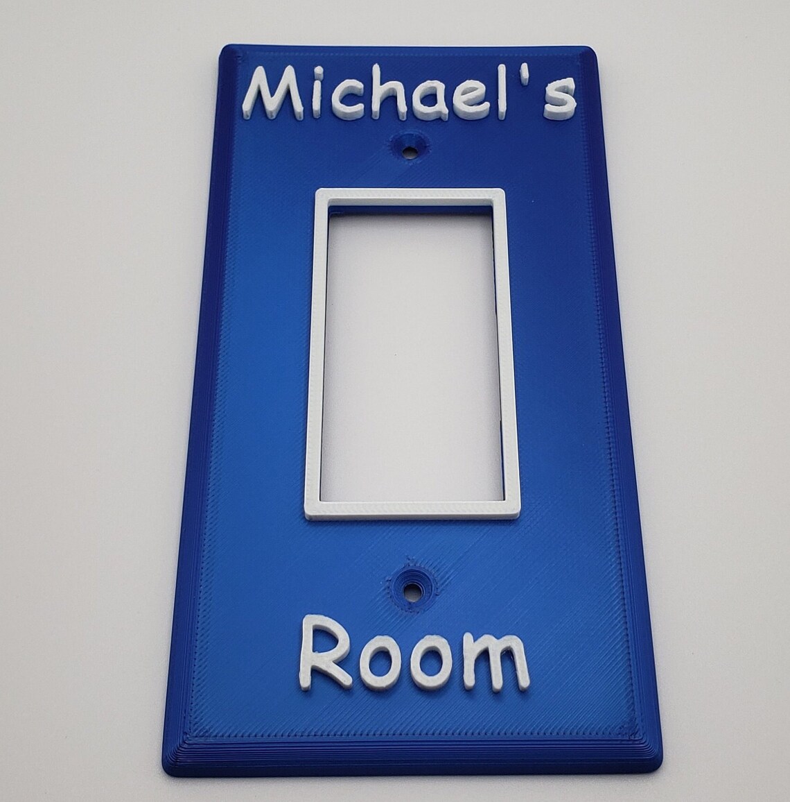 Personalized 3D Printed Light Switch Covers, Custom Light Plate Cover ...