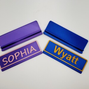 Personalized Kids Desk Name Plates, Customizable Business Nameplates ...