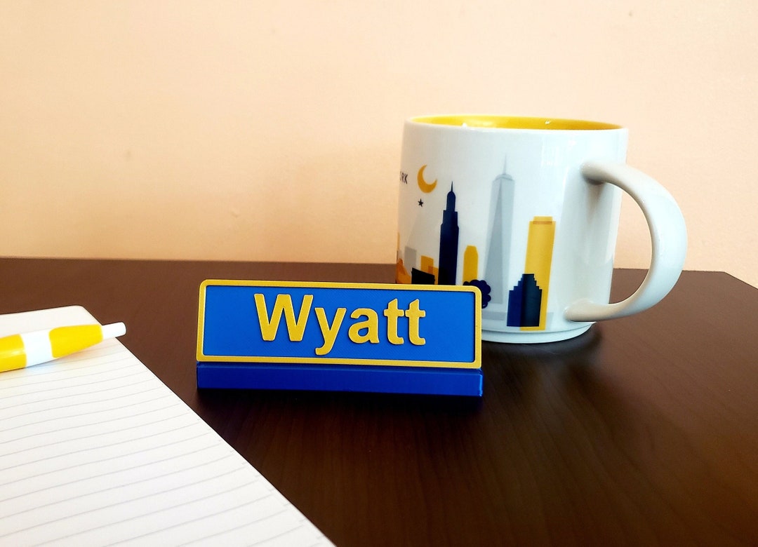 Kids Desk Name Plates, Business Nameplates, Personalized Signs, Student ...