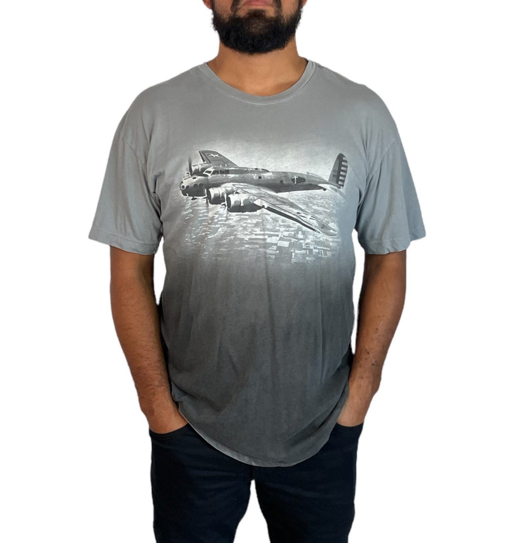 Boeing Faded Plane mens Large Graphic Tee Plane T-shirt - Etsy