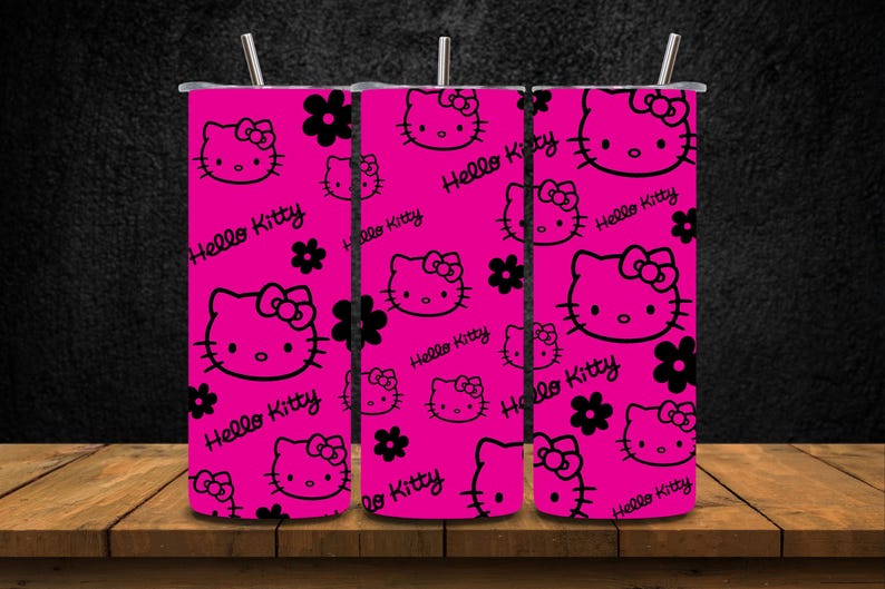 Hello Kitty 20oz Tumbler Wrap - Etsy