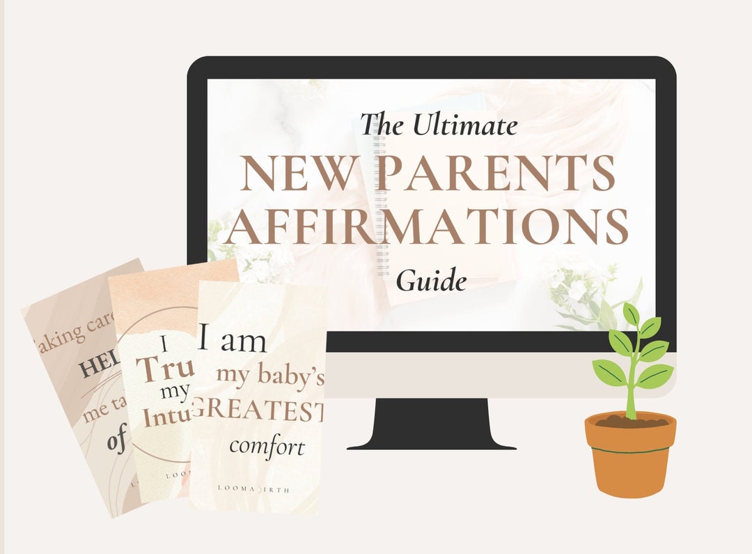 New Parents Affirmation Printable Cards V.2 - Etsy