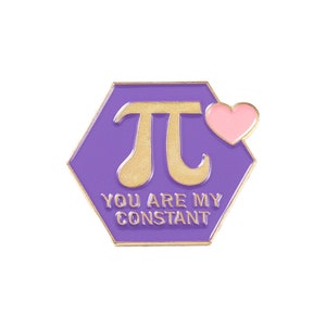 Math Enamel Lapel Pins 4 Nerd Meme & Joke Badge Tired Math Student, Pi ...