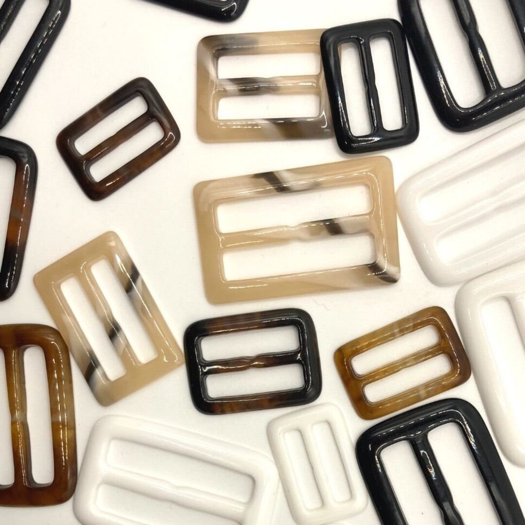 25mm to 50mm Garment Tri-glide Slide | Webbing Slider Buckle Coat Belt ...