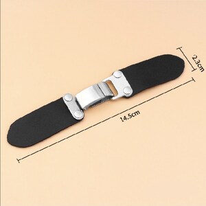 Stylish Fake Leather Metal Buckle Fastener Closure for Purse, Bag ...