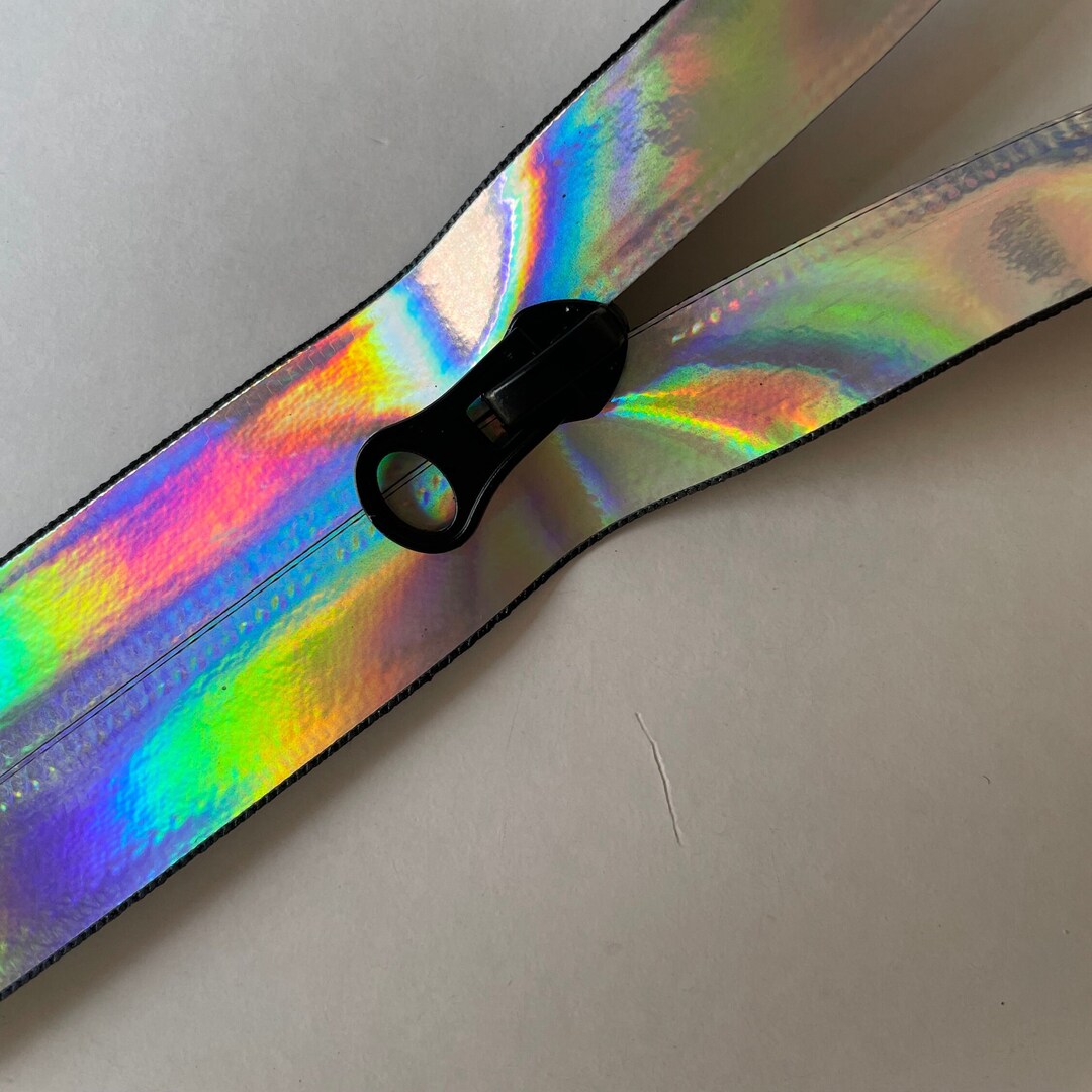 Nylon Laser Zipper #5 | Waterproof Invisible Open-end Pull Lock Zip ...