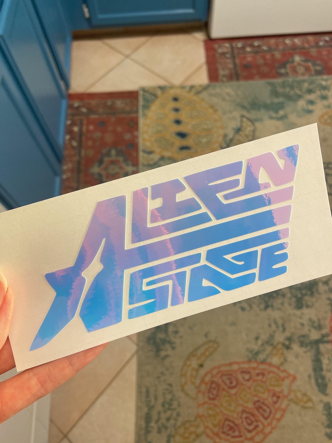 Alien Stage Decal Mizi Sua Till Ivan Hyuna Luka Vinyl Holographic - Etsy