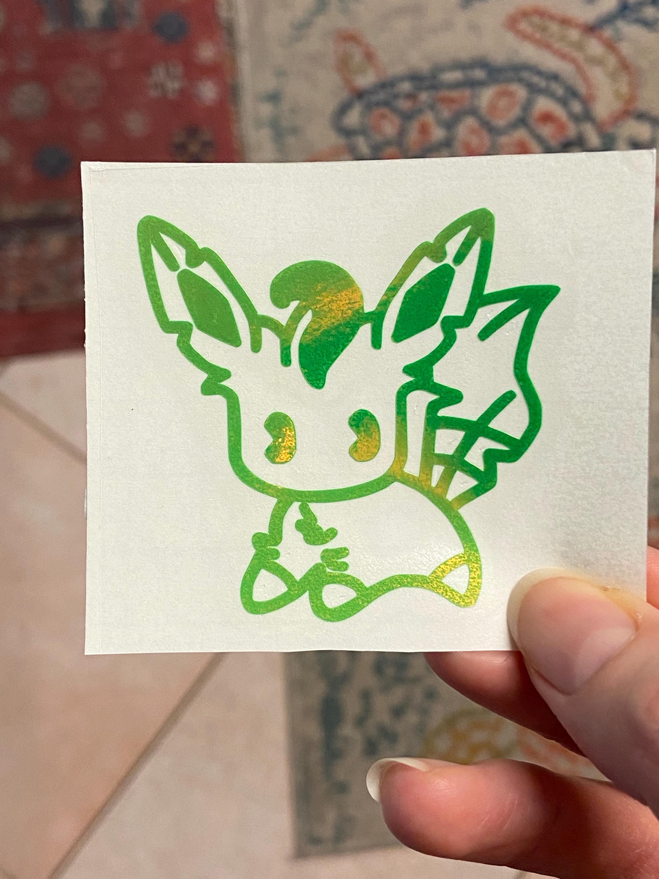 Pocket Monster Inspired Cute Vinyl Decal Stickers Peeker Anime Car ...