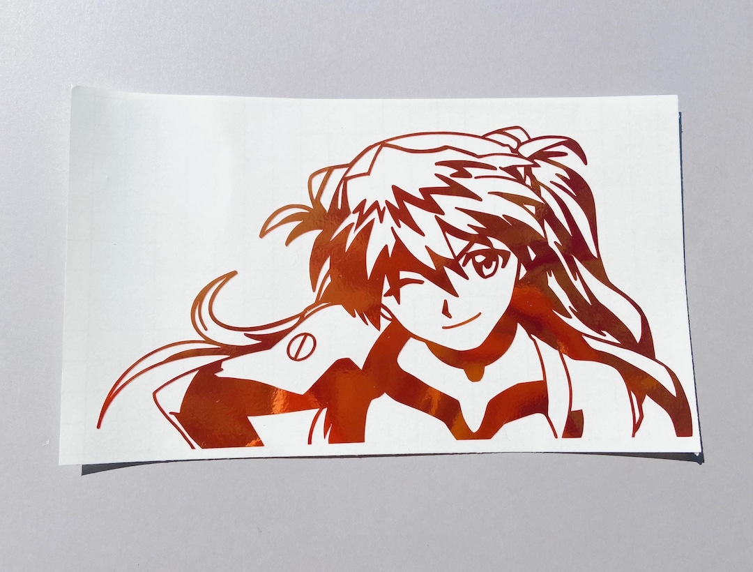Neon Genesis Evangelion Asuka Langley Soryu NGE Inspired Vinyl ...