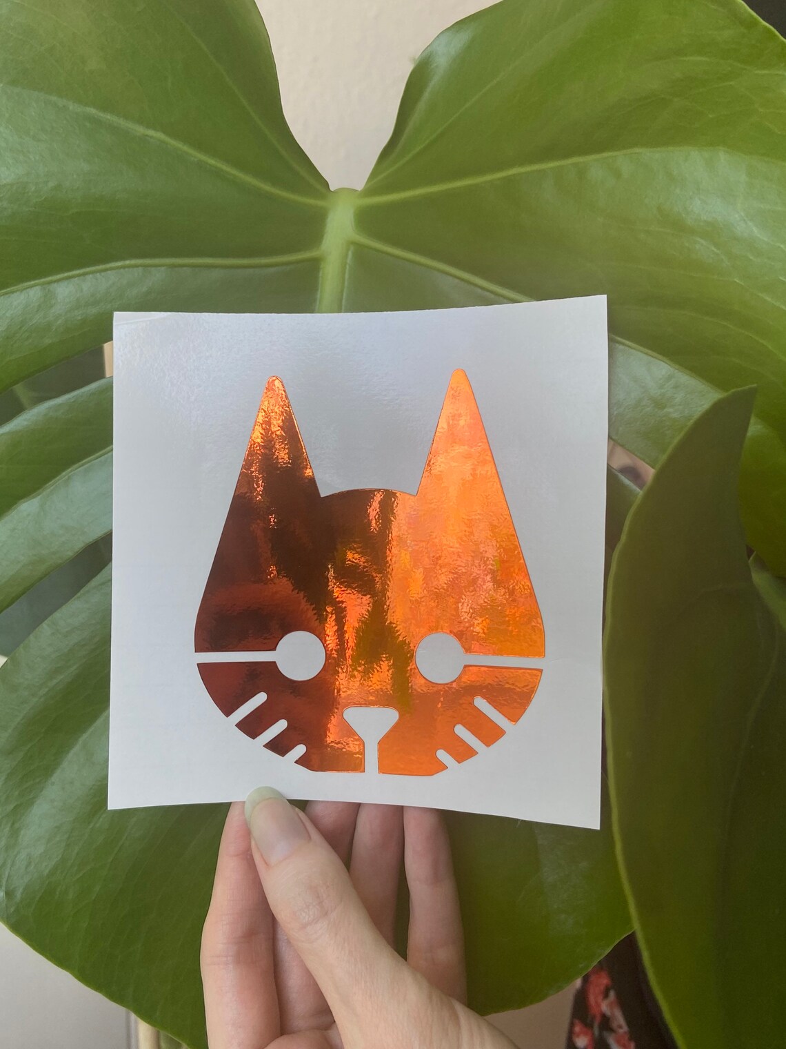 Stray Cat Game Inspired Decal Holographic Vinyl Sticker Car - Etsy