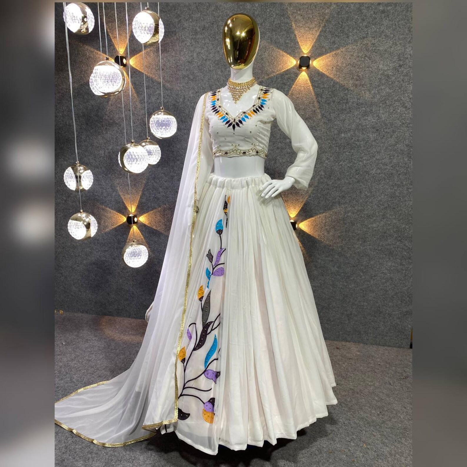 Designer Lehenga Choli for Women Party Wear Bollywood Lengha Sari ...
