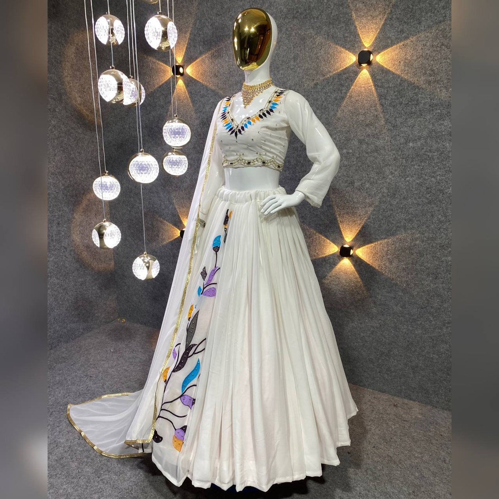 Designer Lehenga Choli for Women Party Wear Bollywood Lengha Sari ...