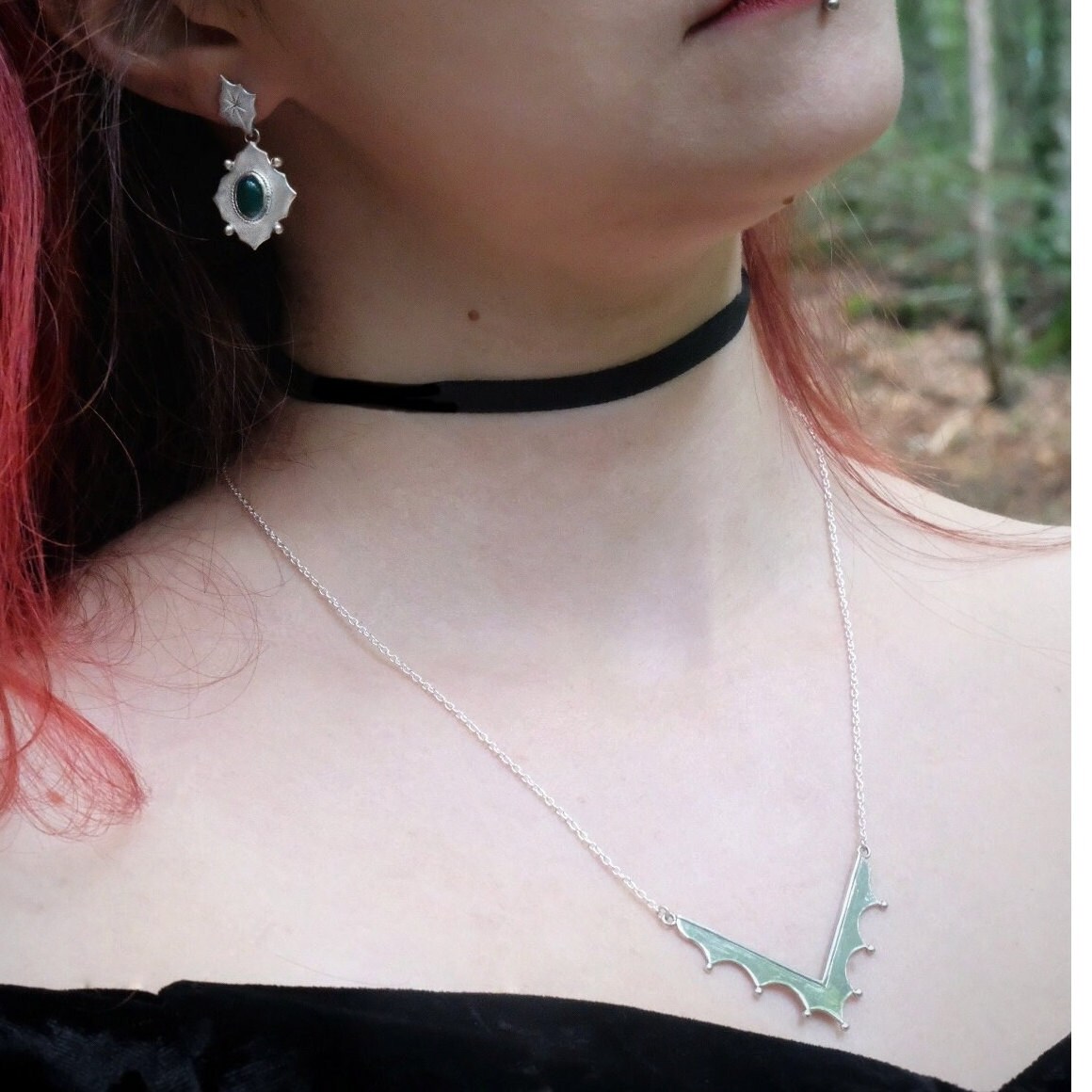 Cathedral Necklace Medieval Elven Elves Galadriel Witchy Valinor Gothic ...