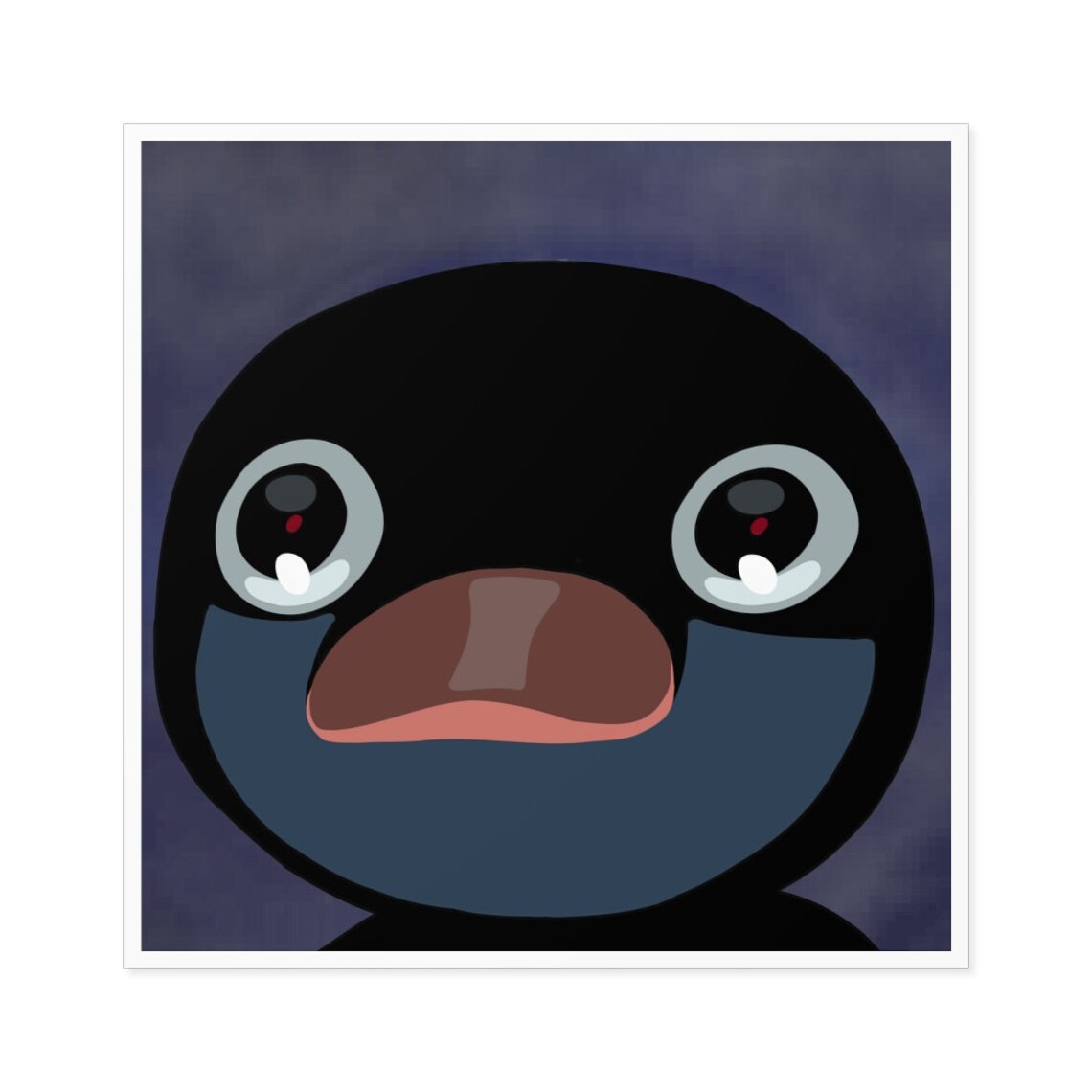Noot Noot Stare Sticker - Etsy