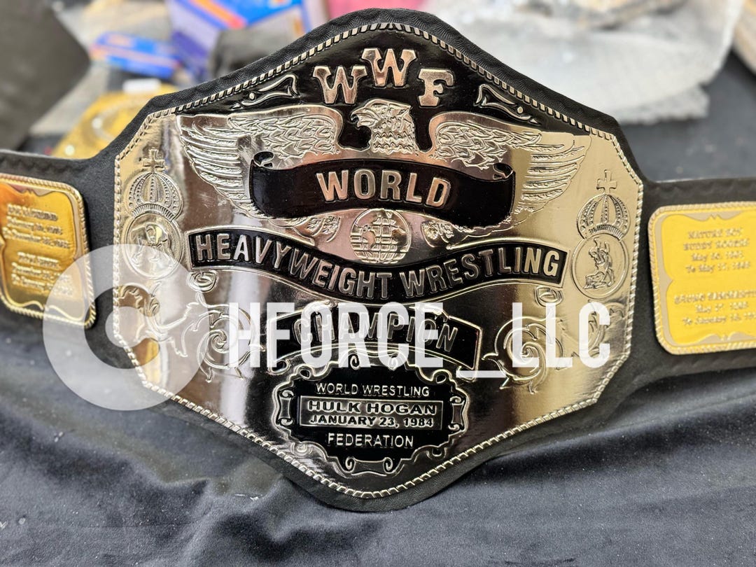 Hulk Hogan 84 World Heavyweight Wrestling Championship WWF BELT - Etsy