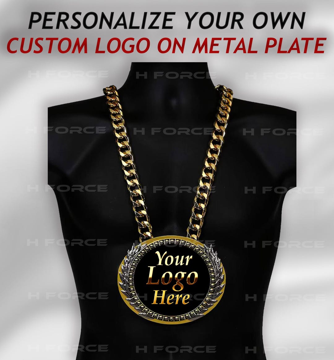Custom Championship Chain, Fantasy Sports Award, Personalized Football ...