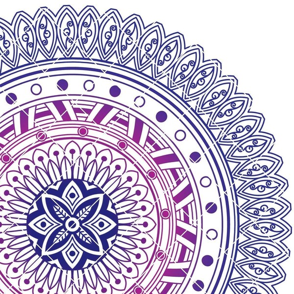 Purple Mandala - Etsy