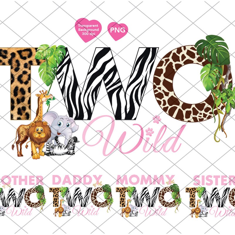 Two at the Zoo - Etsy